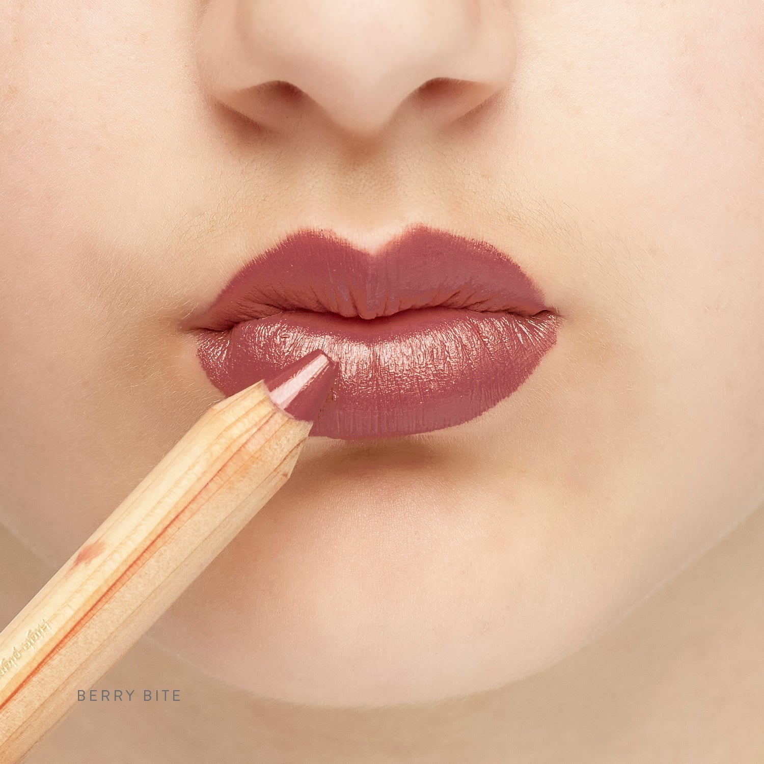 Luk Beautifood Vegan Natural Lipstick Crayon - Berry Bite